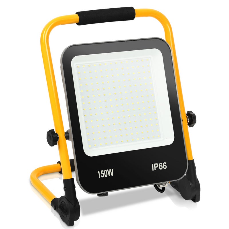 Projecteur LED avec trépied IP66 spot extérieur Projecteur de chantier ...