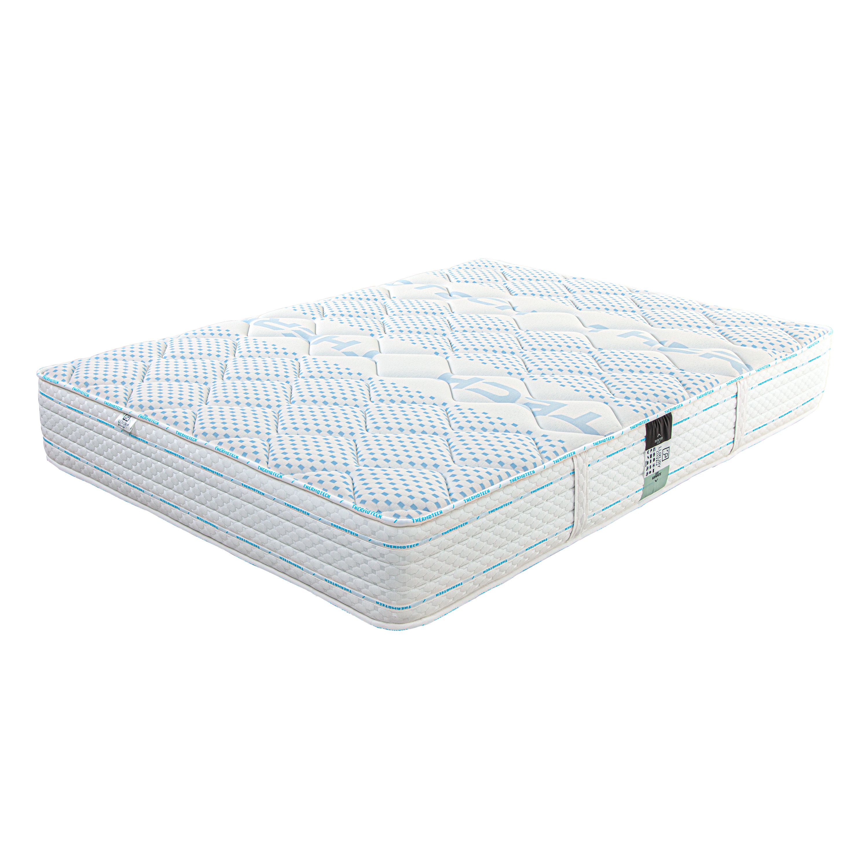 Matelas ferme Thermotec 160 x 200 x 24 cm, mousse haute densité, face ...