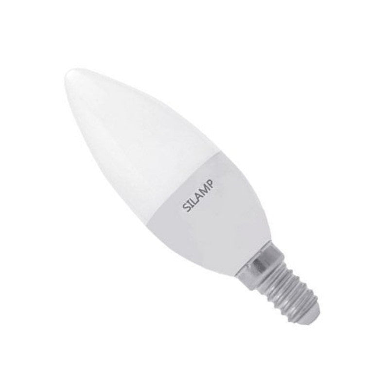 Bombilla LED E14 8W 220V C37 180° - Blanco cálido 2300K - 3500K ...