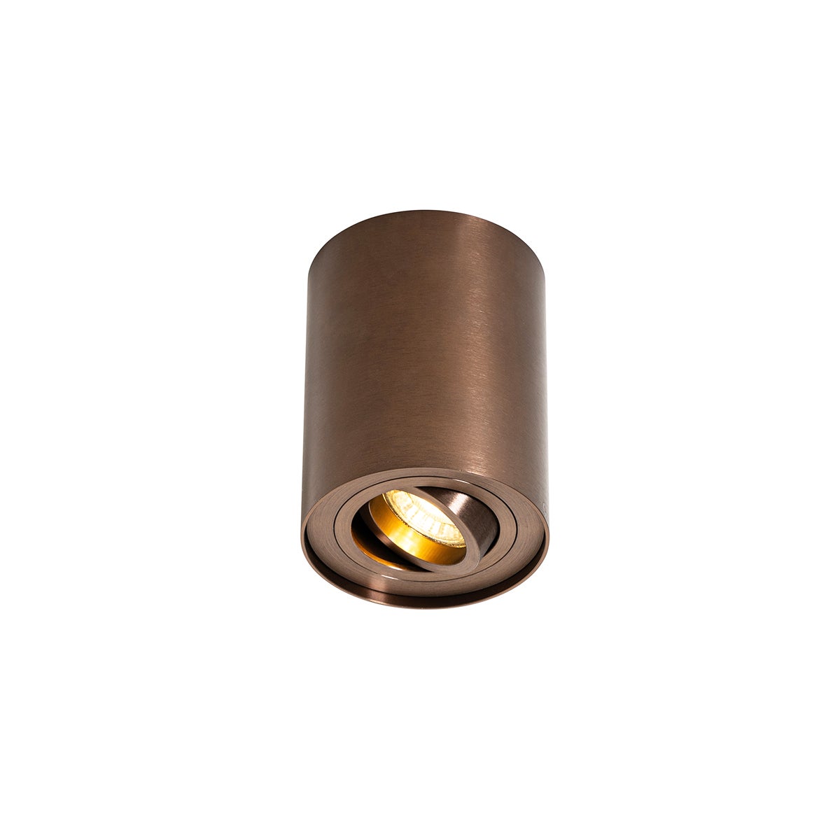 Spot de plafond rondoo up - 1 lumière - Ø 9.65 cm - Bronze - Moderne ...