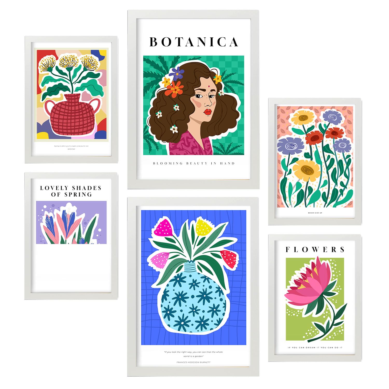 Nacnic Lámina Poster De Ensueño Galería De Arte Abstracta Cuadros ...