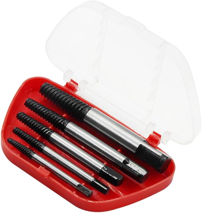 Extracteur de vis,extracteur de vis cassée,1 jeu de 5 pièces, robuste ...