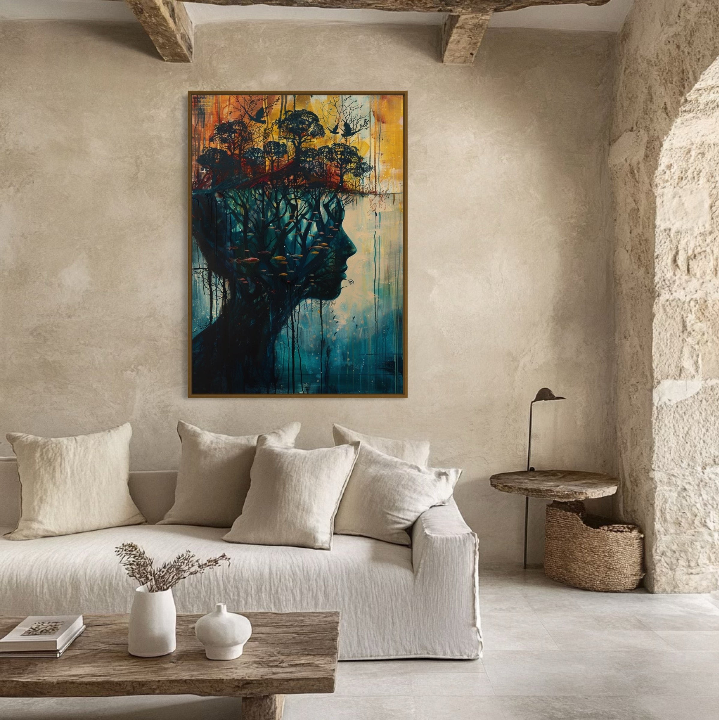 Lámina para enmarcar, 30x40. POLARTE "Luz Interna: Bosques del Alma ...