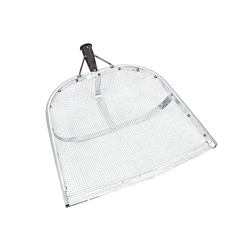 1 x Tamis à sol en métal, tamis à arachides en acier, outils de ...