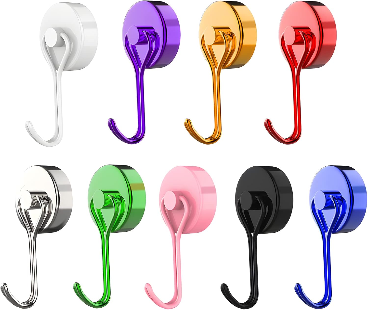 Crochet magnétique de 15 kg - Extra fort - Rotation à 360 degrés ...