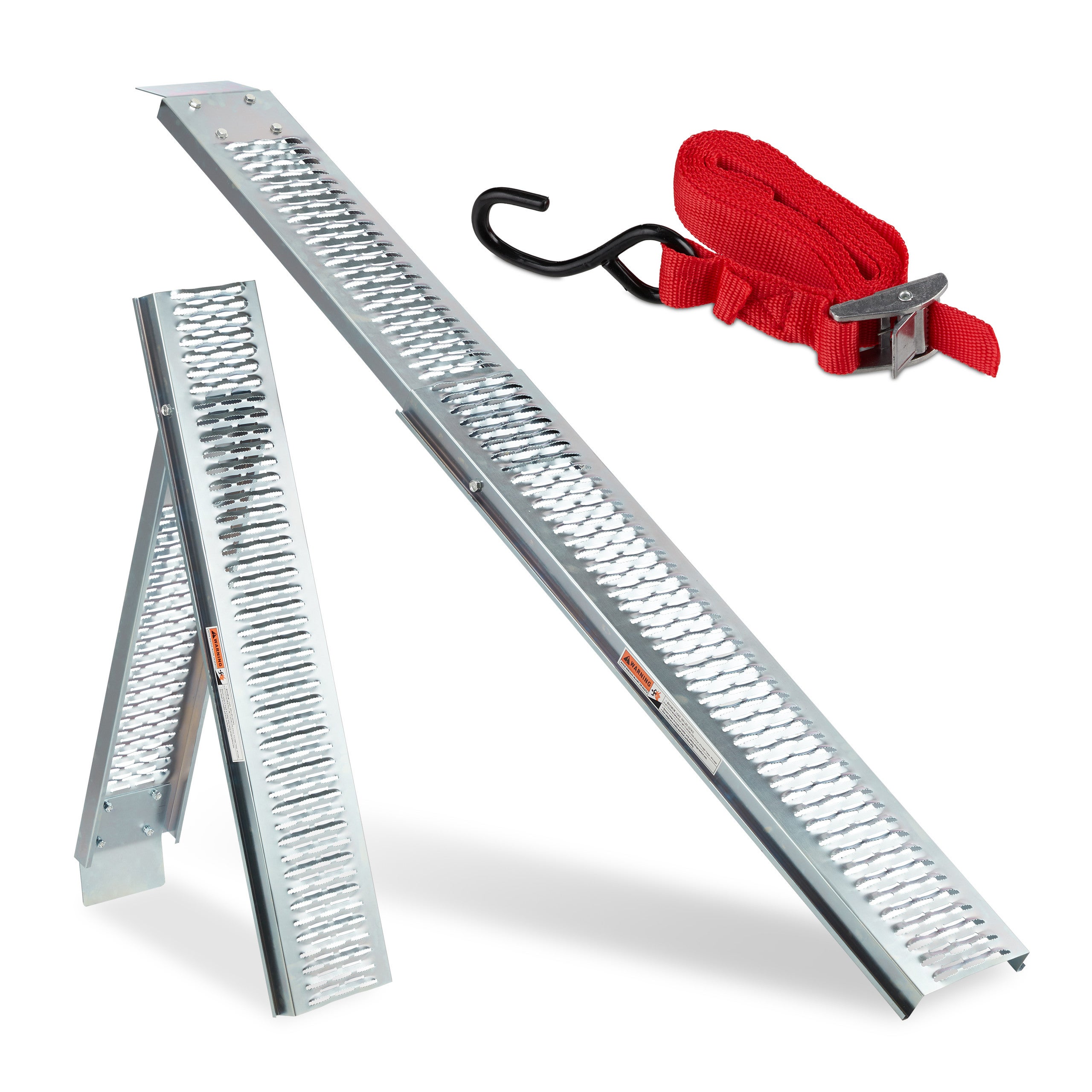 Rampe de chargement pour voiture et motos, pliable, acier, cap. max 225 ...