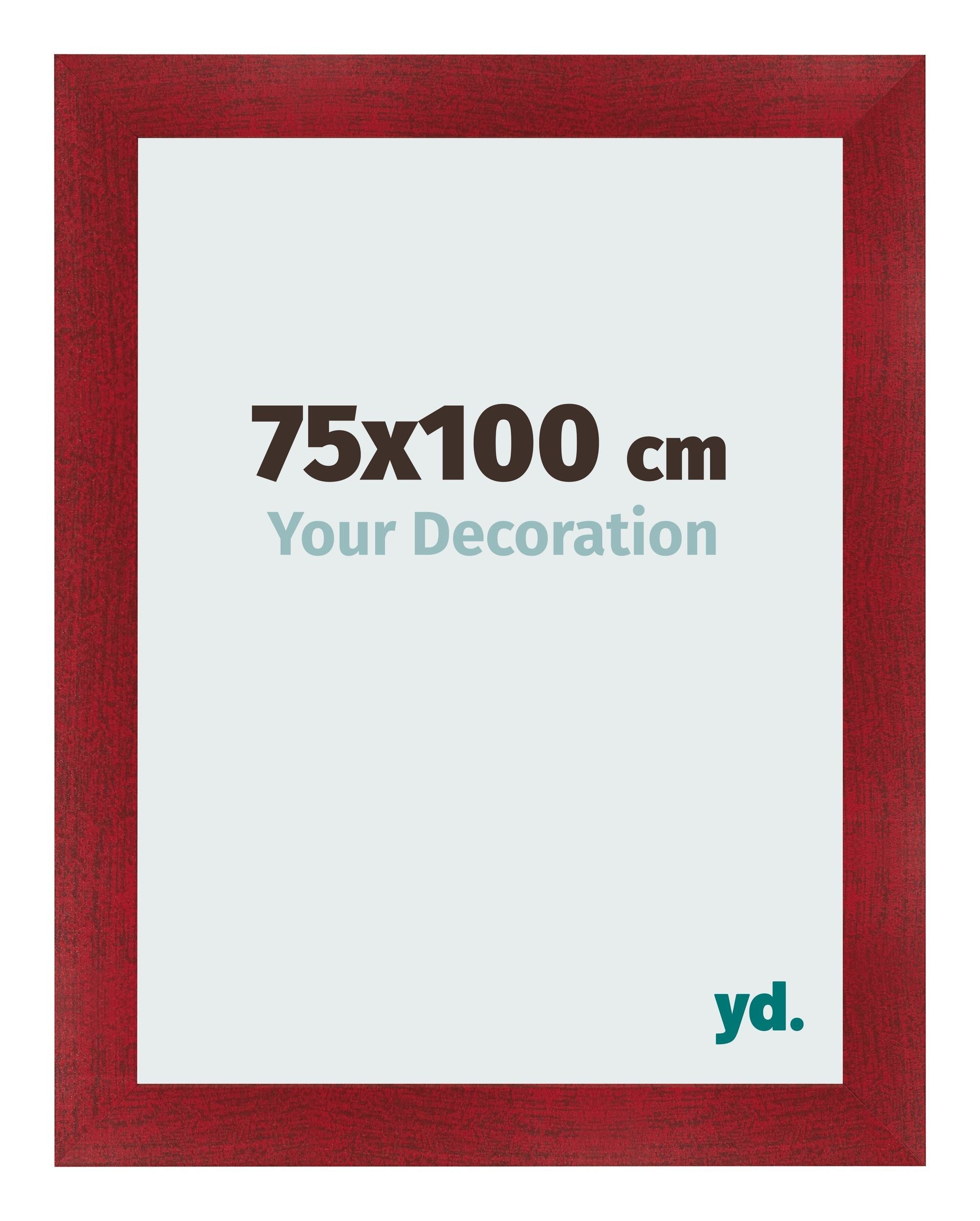 Yd. Cadre photo 75x100 cm - Vin Rouge Patine - MDF - Pisa | Leroy Merlin