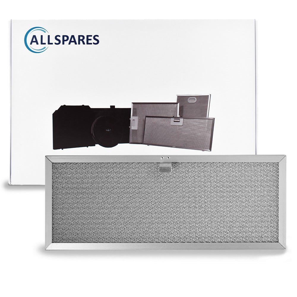 Filtro metálico AllSpares para campanas extractoras, apto para los ...