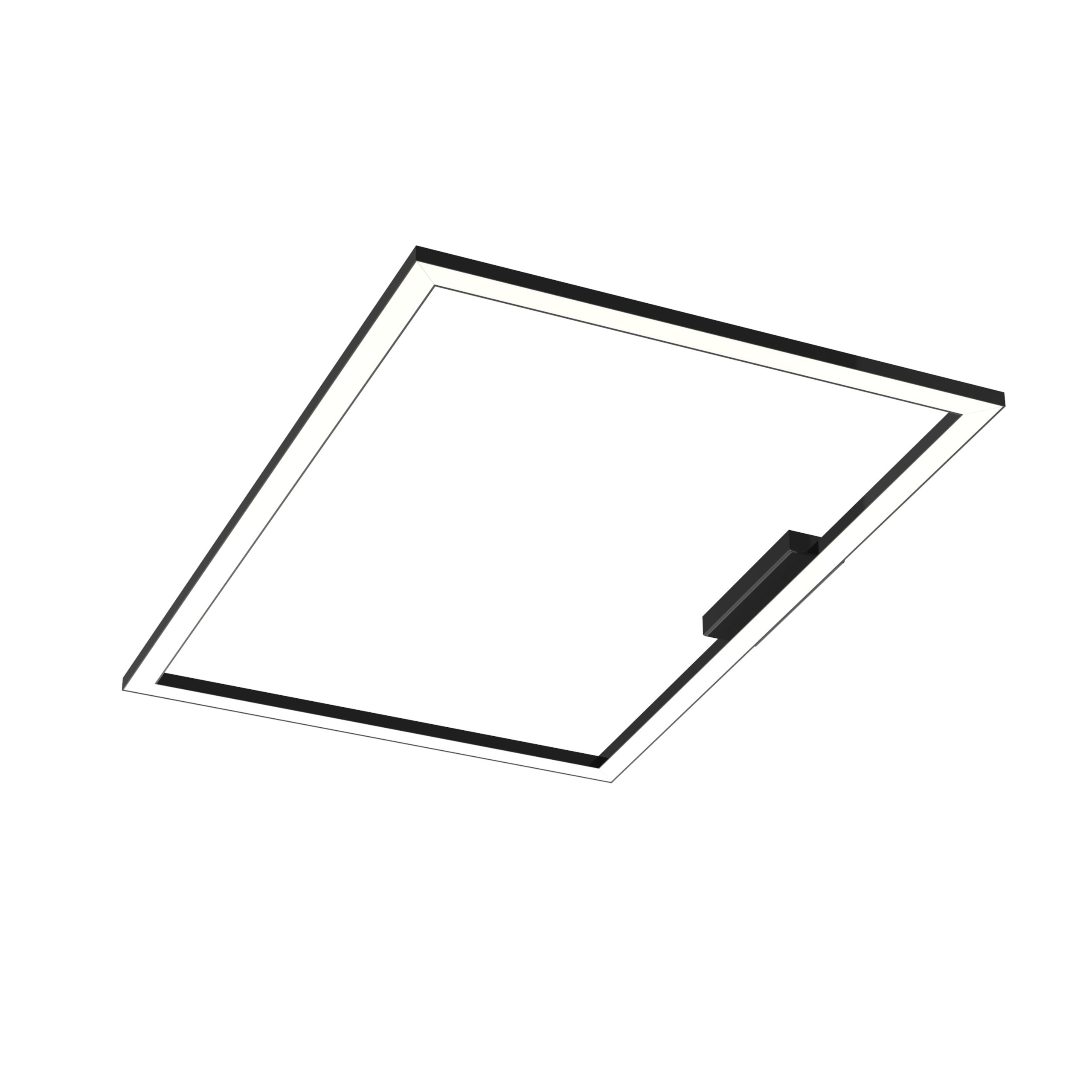 LUMICOM | FLOOR Lámpara de techo, STRIP LED, 58W/m, 4000K, metal, negro ...