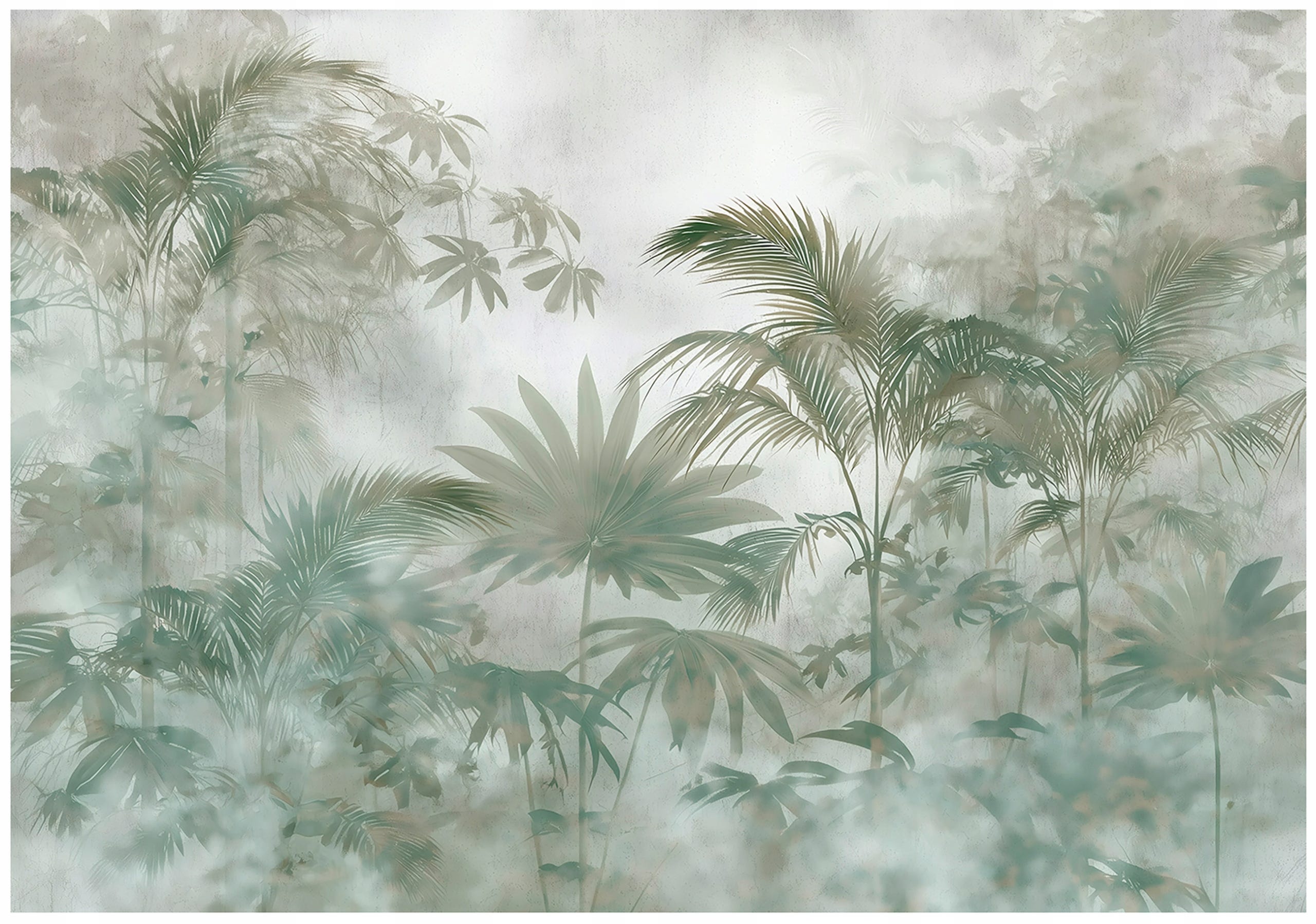 Papier Peint Panoramique Intiss Jungle Vert Feuilles 250x175 Cm papier-peint-panoramique-intiss-jungle-vert-feuilles-250x175-cm