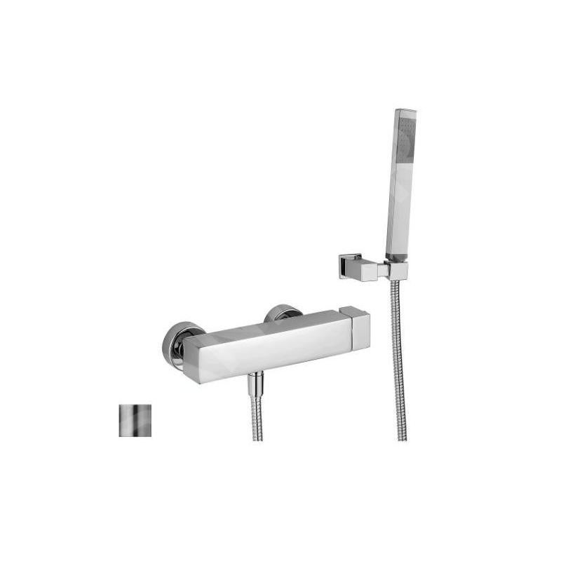 Paffoni Level - Set de douche avec robinetterie, inox LEC168DST | Leroy ...