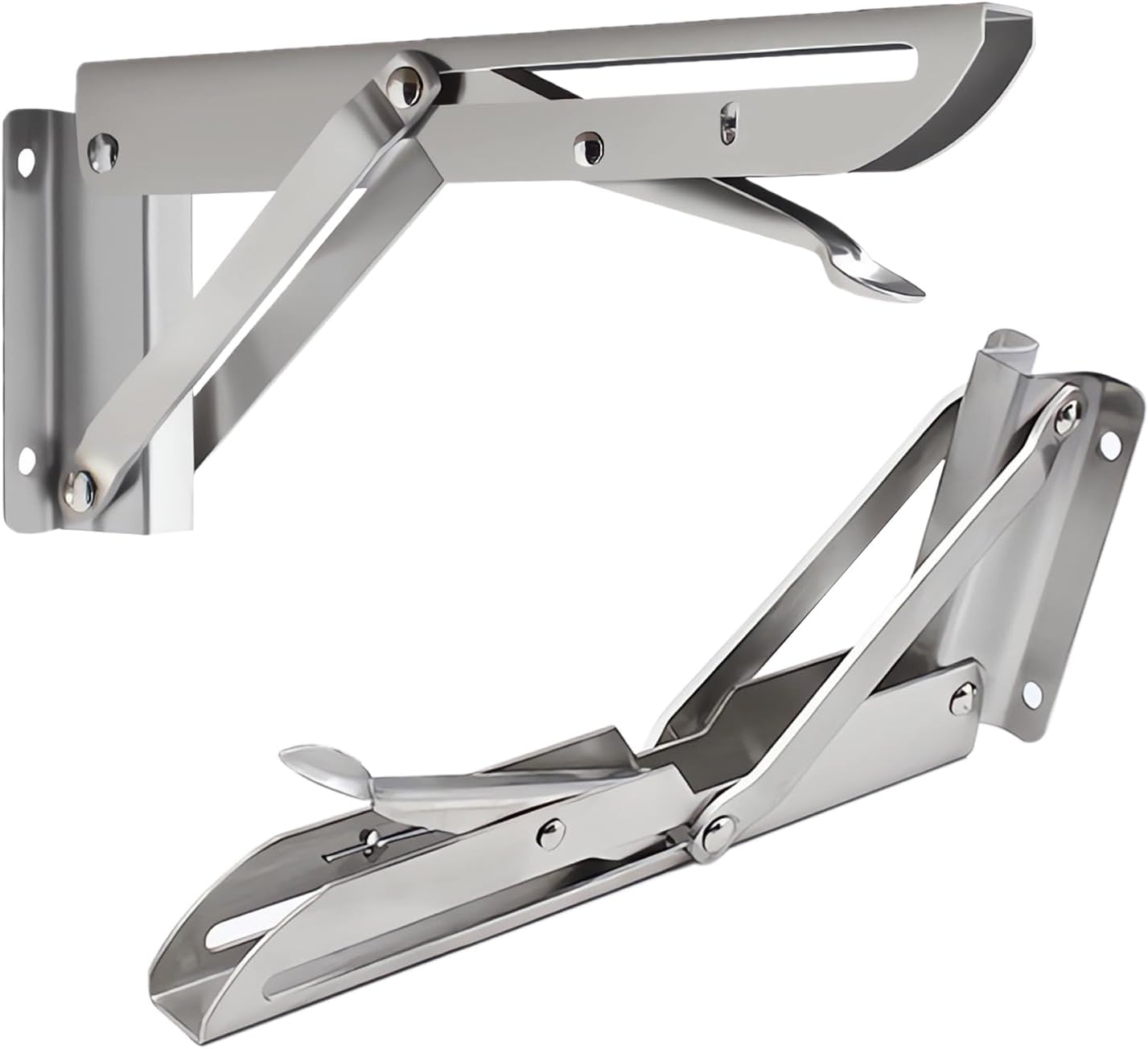 Support pliable, 2 pièces, support mural pliable robuste pour cuisine ...