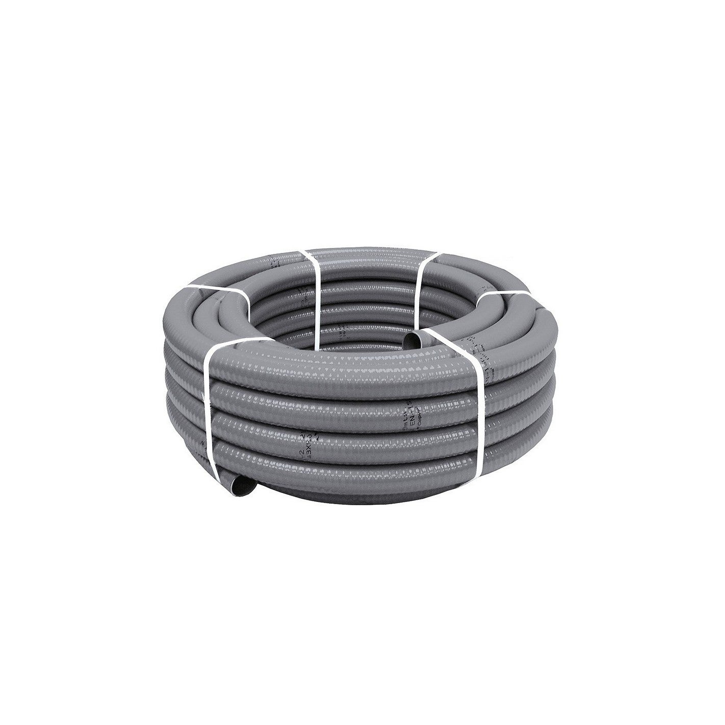 Hidrotubo PVC reforzado para desagüe aire acondicionado Gris Ø20/25 ...