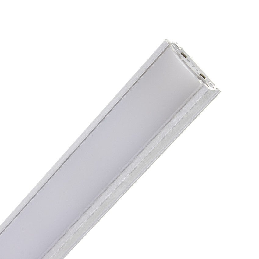 Ledkia Perfil con Tira LED Aretha 150mm 3W 6000K Blanco Frío Aluminium ...