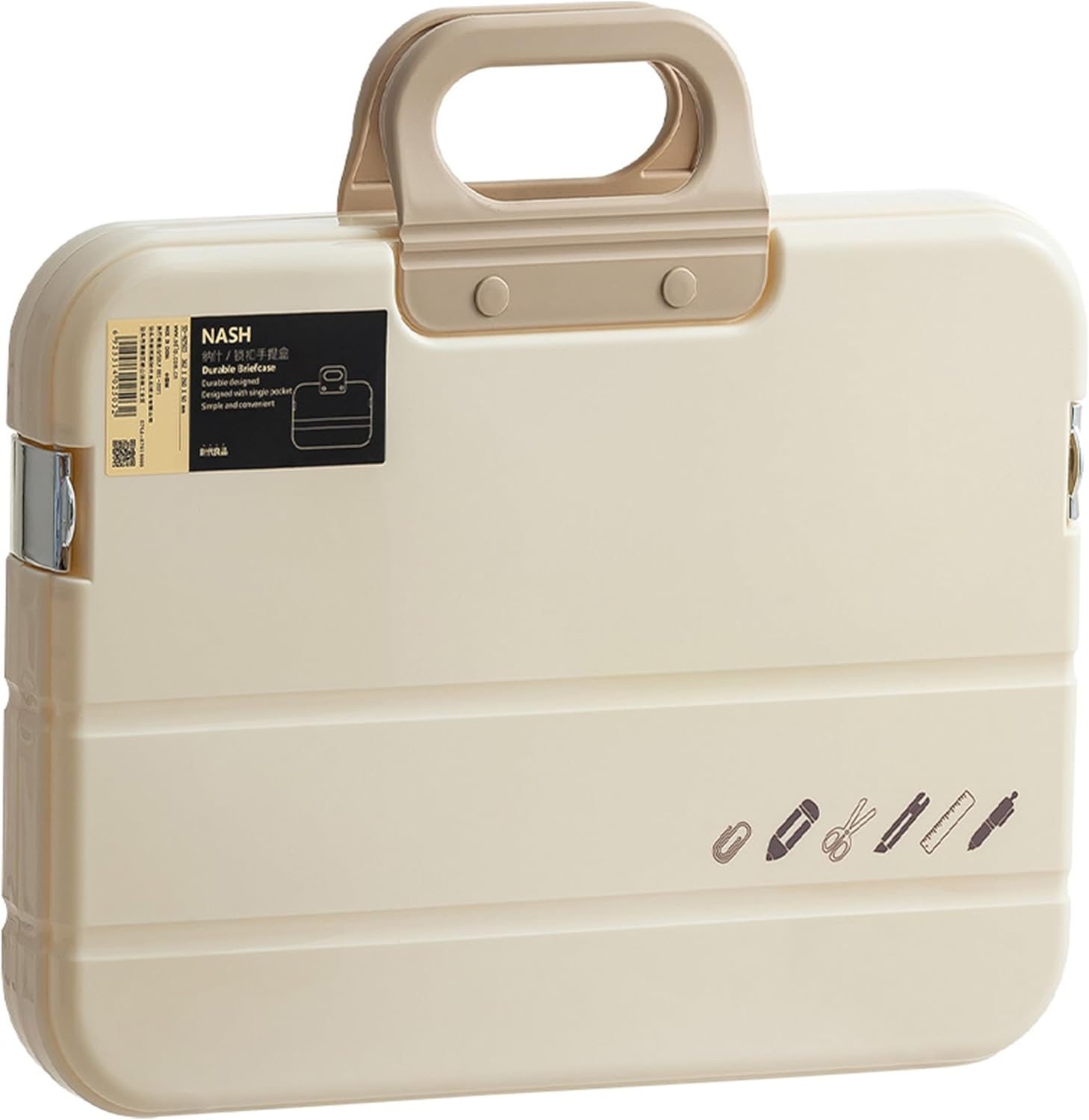 (1 pièce) Nouvelle mallette portable en plastique améliorée, sac ...