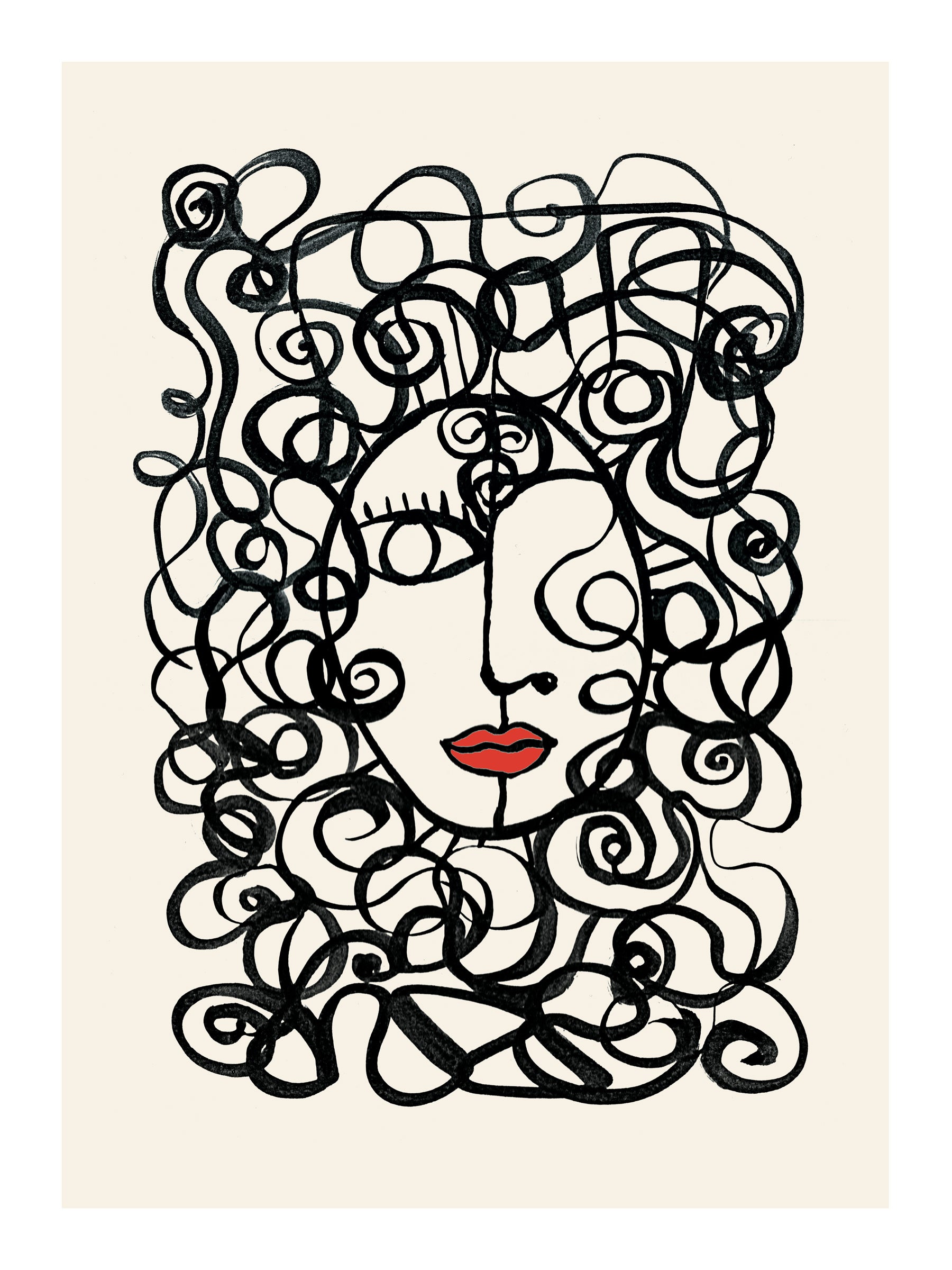 ART - Signature Poster - Medusa - 21x30 cm - BENEFFITO | Leroy Merlin