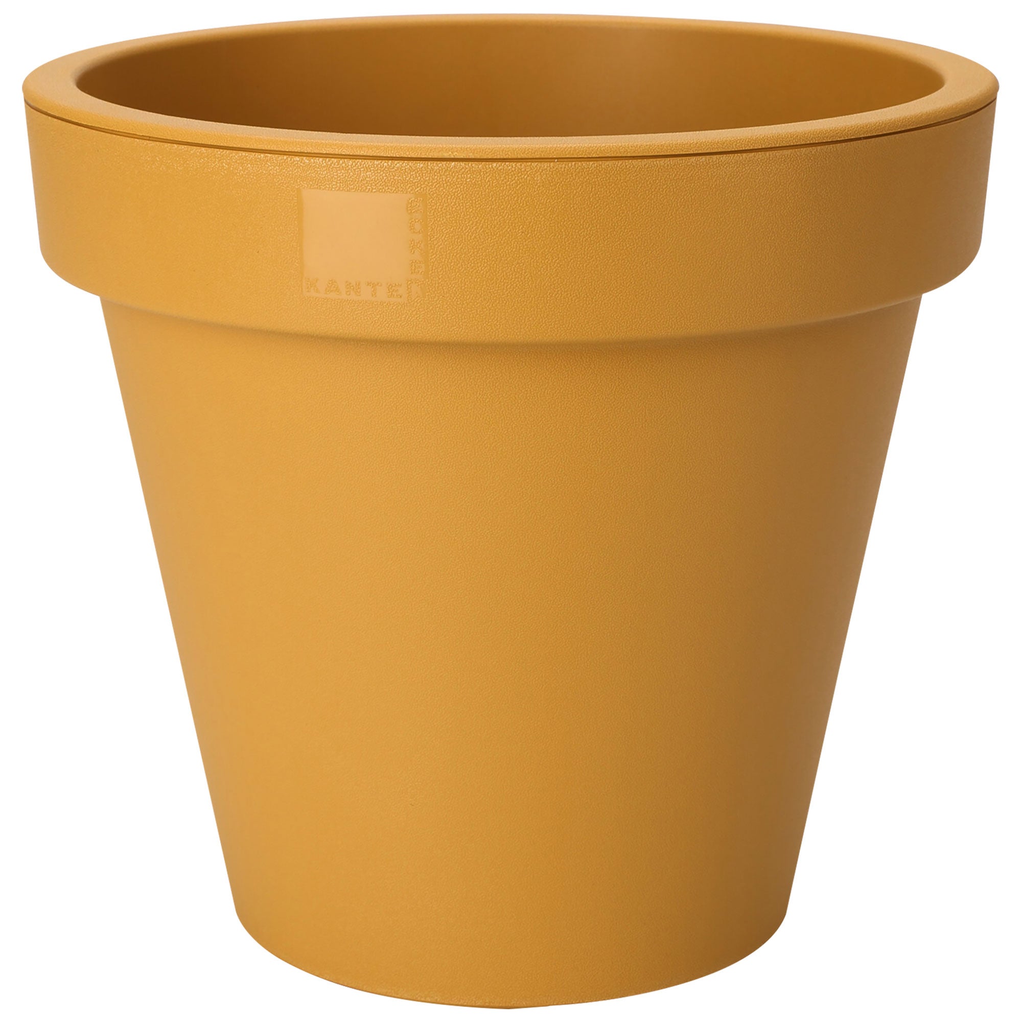 Pot de fleurs couleur moutarde plusieurs diamètres Ø 20 cm | Leroy Merlin