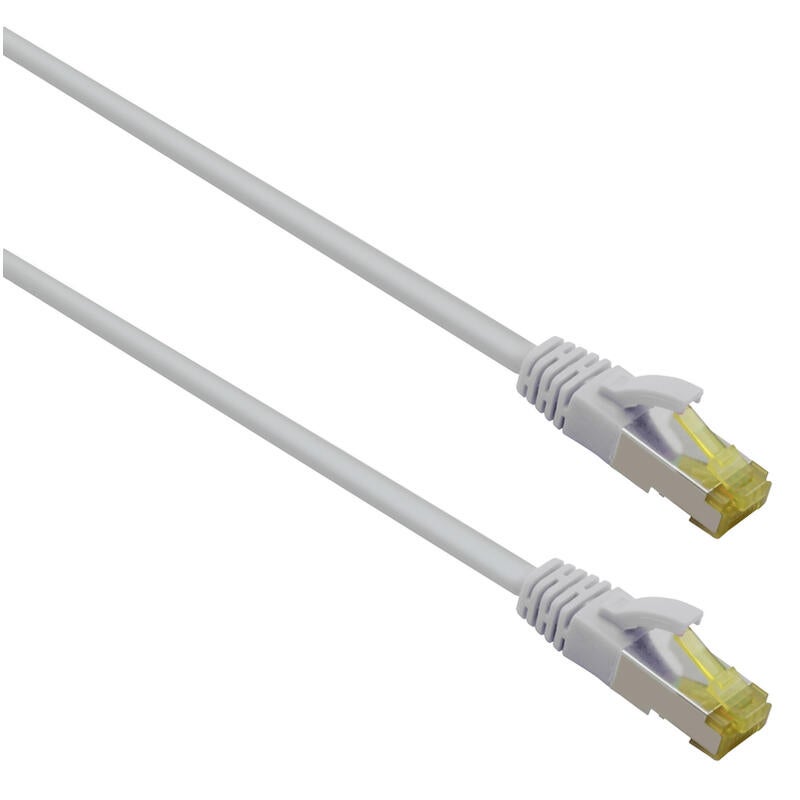 Helos c ble r seau ultra flexible s/ftp cat 6a tpe gris 15,0m | Leroy Merlin