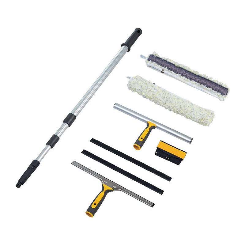 Vermop Set per la Pulizia dei vetri, 35 cm, Alluminio, Polipropilene ...