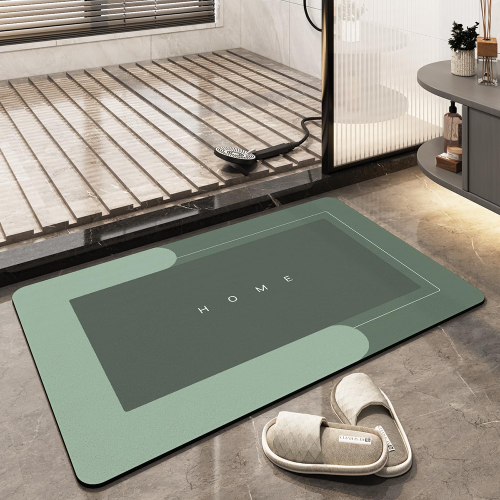 Tapis de sol super absorbant, grande taille, tapis de salle de bain ...