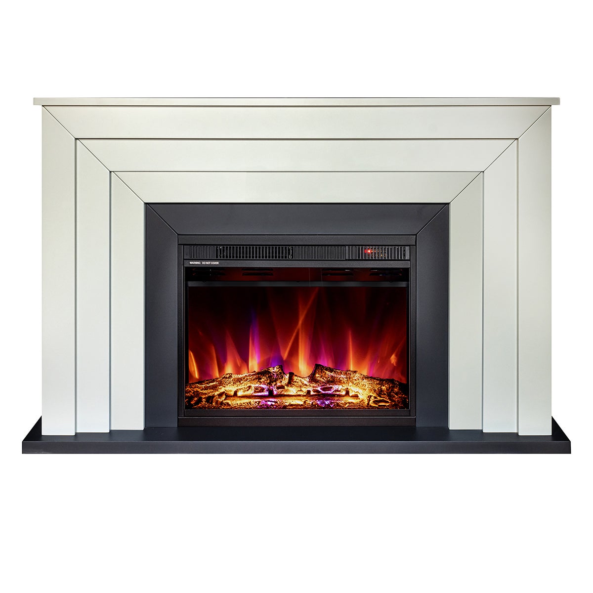 Cheminée électrique Fabiano & Lorance Art Flame, 850 x 1300 x 300 mm ...