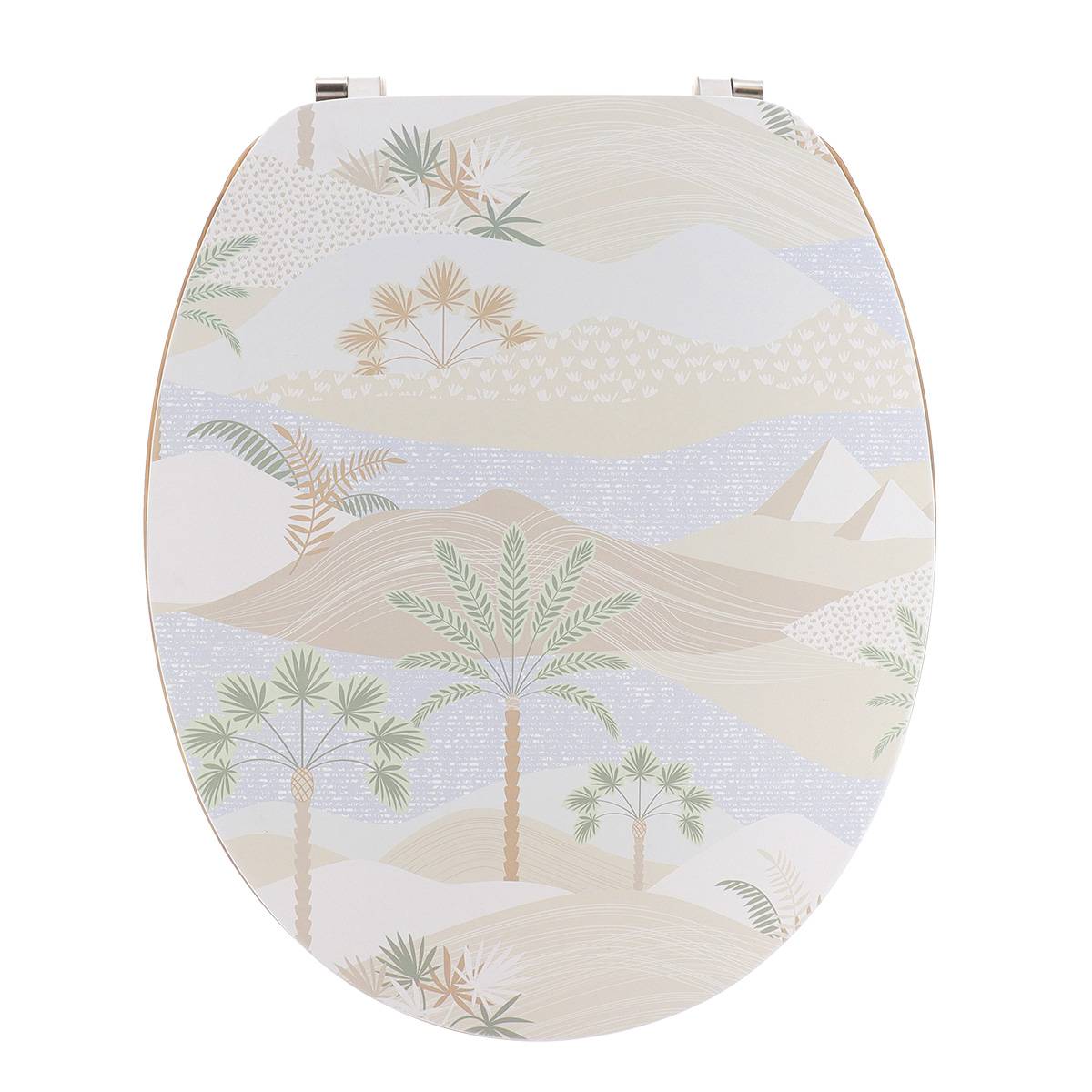 Abattant wc mdf 18 pouces couvercle design imprime assise imitation ...