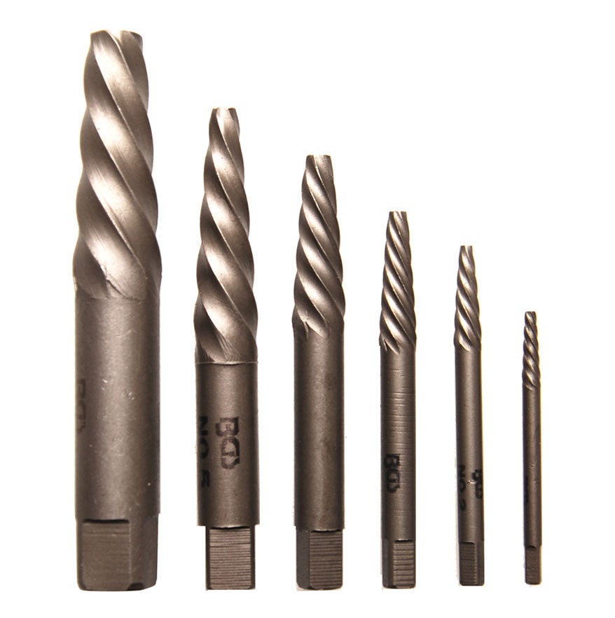 KIT DE 6 EXTRACTEURS DE VIS BGS TECHNIC POUR GOUJONS 3 A 25 mm | Leroy ...