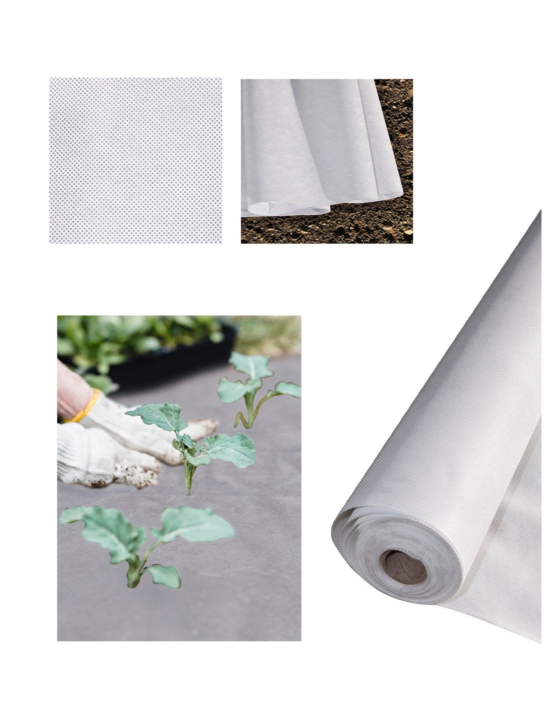 Malla Geotextil Antihierbas 105 gr Blanca| Eco-Resistente - Protección ...