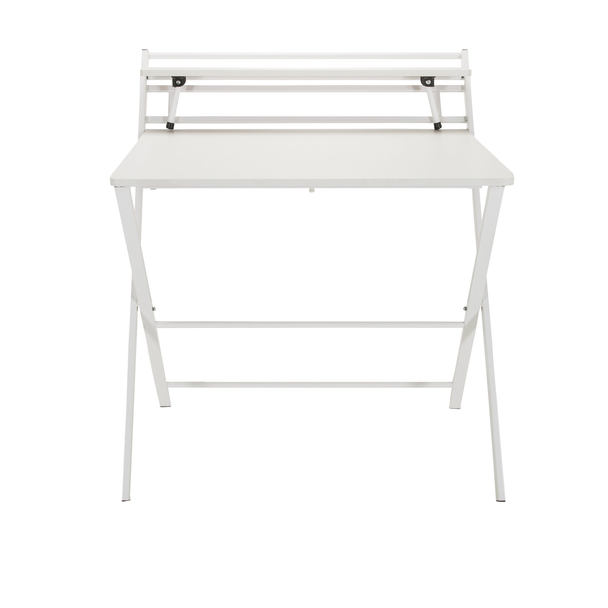 Escritorio EASY CLAP 92 x 84 Blanco / Blanco hjh OFFICE | Leroy Merlin