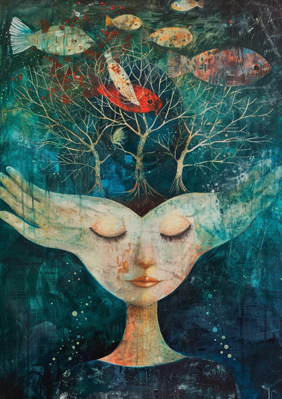 Lámina POLARTE 50x70. El Jardín Insondable de los Sueños Acuáticos ...