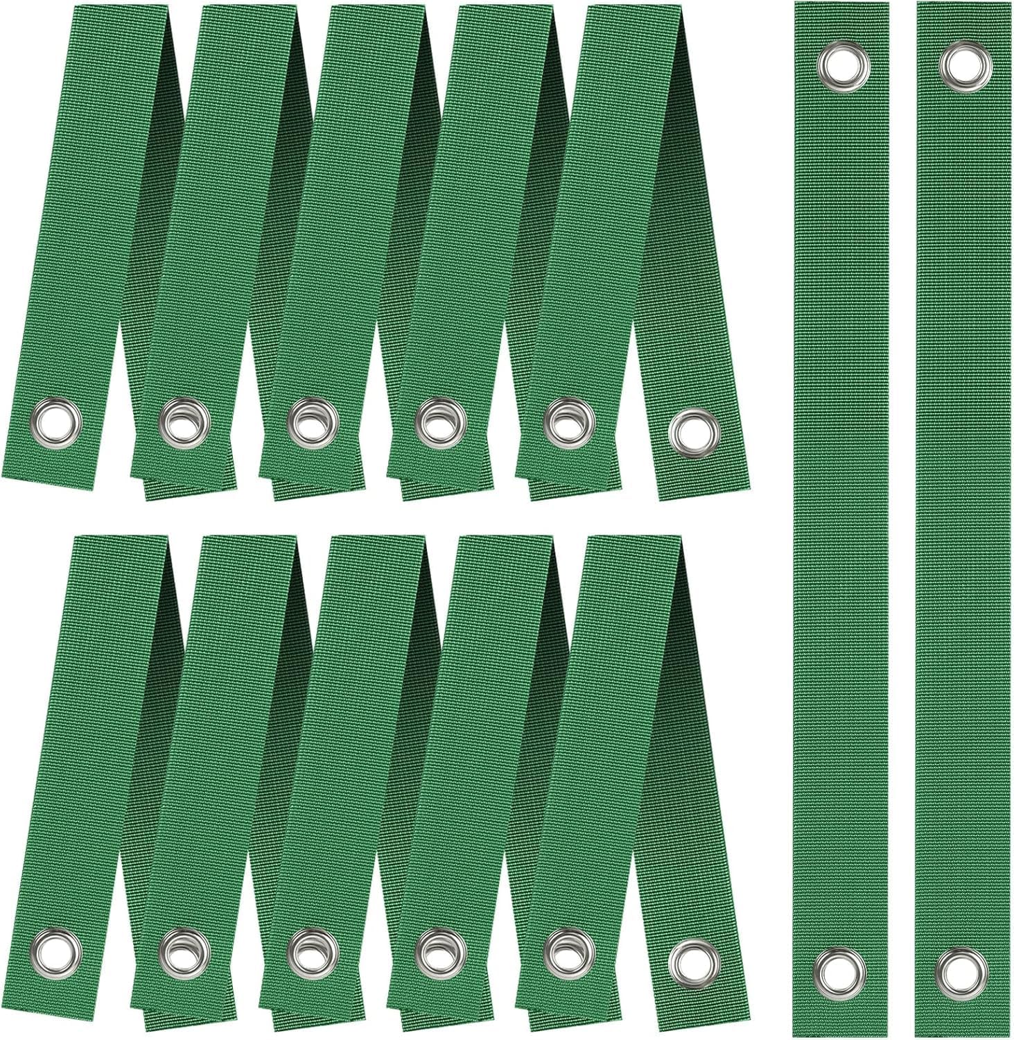 Lot de 12 attaches pour arbres, sangle nylon résistante, idéale pour ...