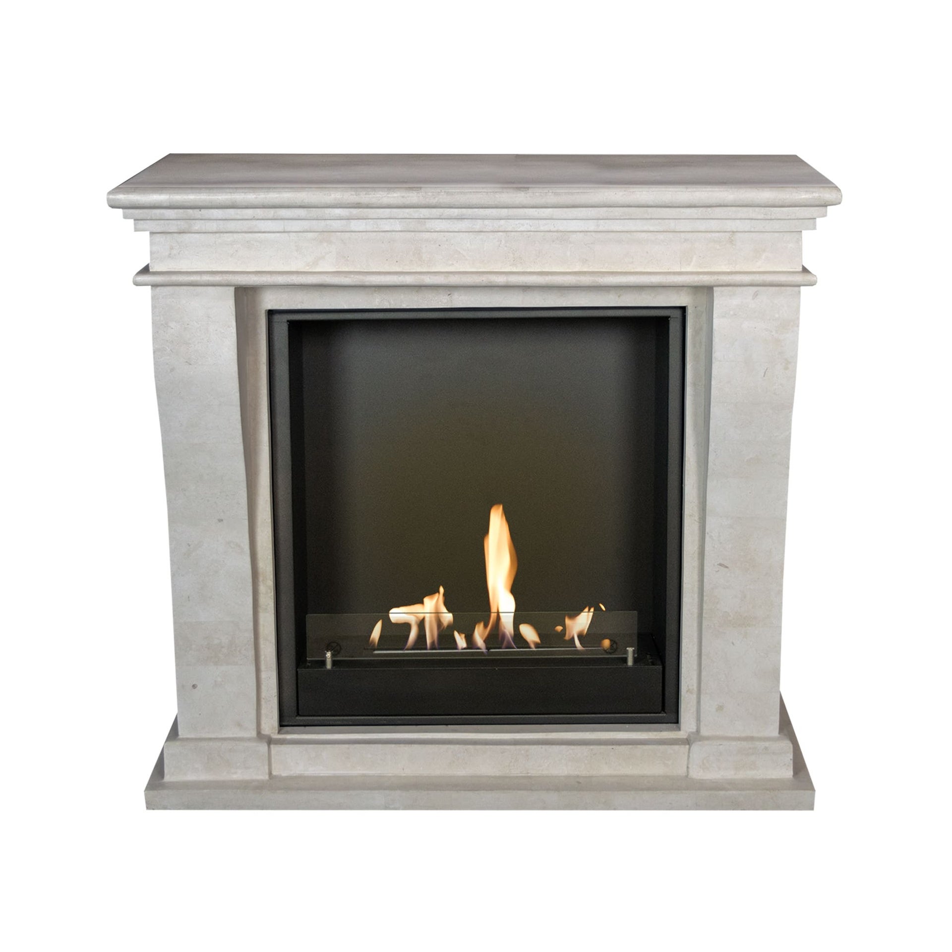 Xaralyn | Cheminée au bioéthanol Kreta-Mini BIU-SWP - Habillage de ...