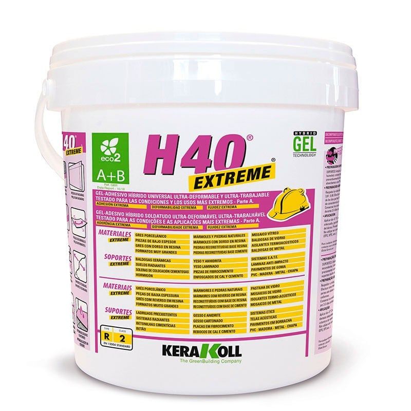 Ciment colle H40 Extreme 10kg Adhésif professionnel Grand Format ...