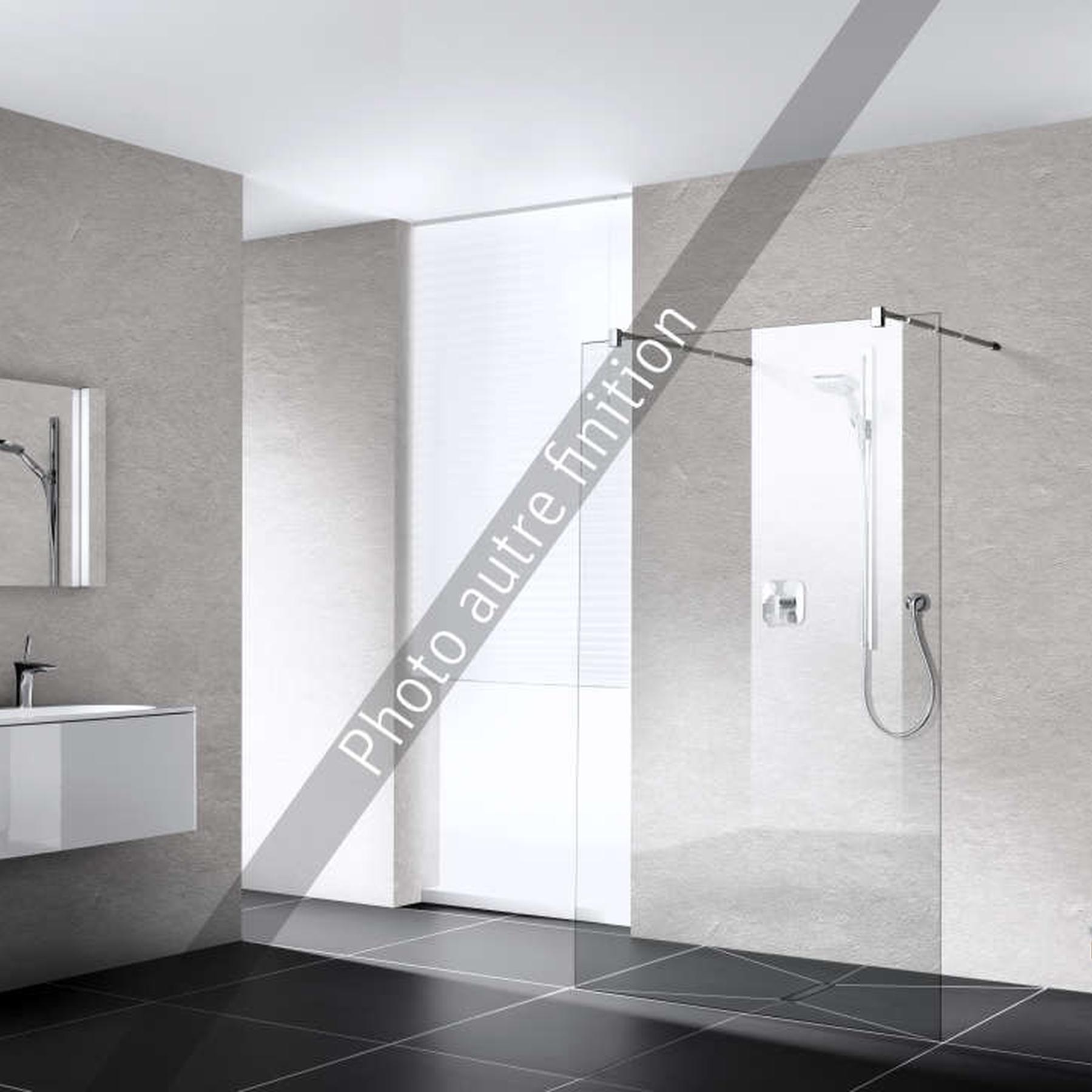 Paroi de douche walk-in-SHOWER largeur 140 cm hauteur 200 cm profilé ...