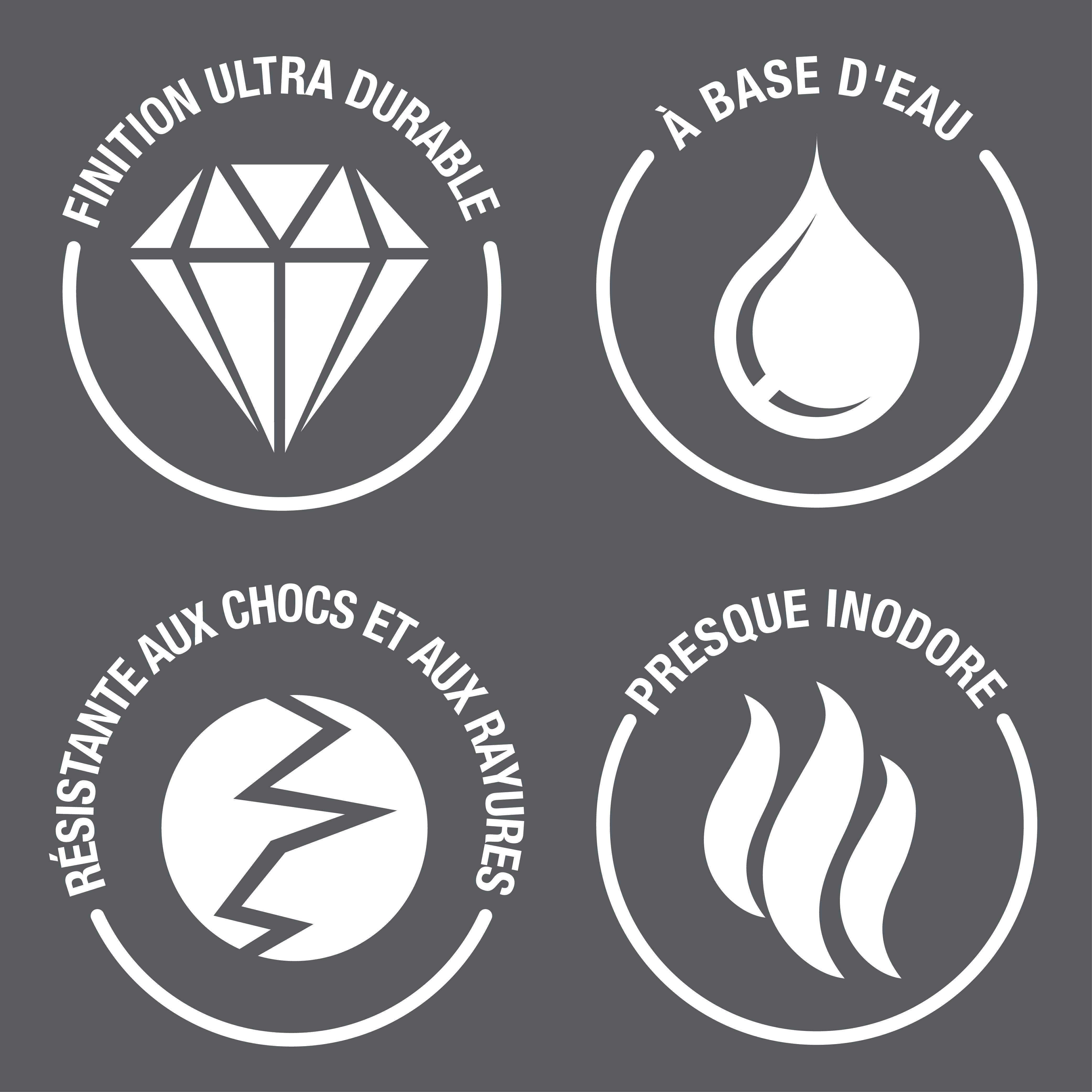 Rust-Oleum Peinture Bleue pour Sols Mate Chalky - Marcella 2,5 L ...