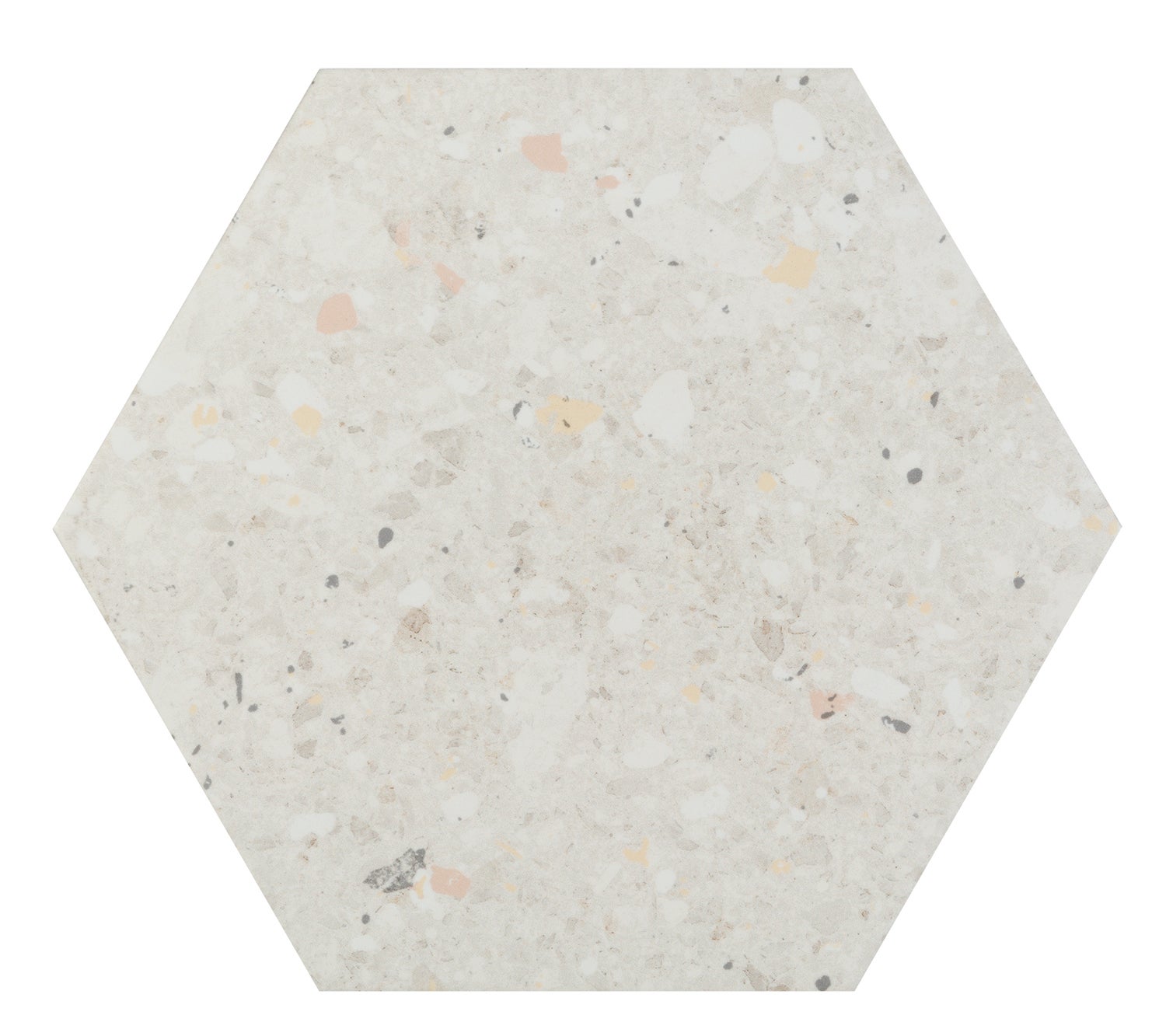 AROUSA BLANCO 25,8x29(GPR) Porcelánico para suelo y pared efeco terrazo ...