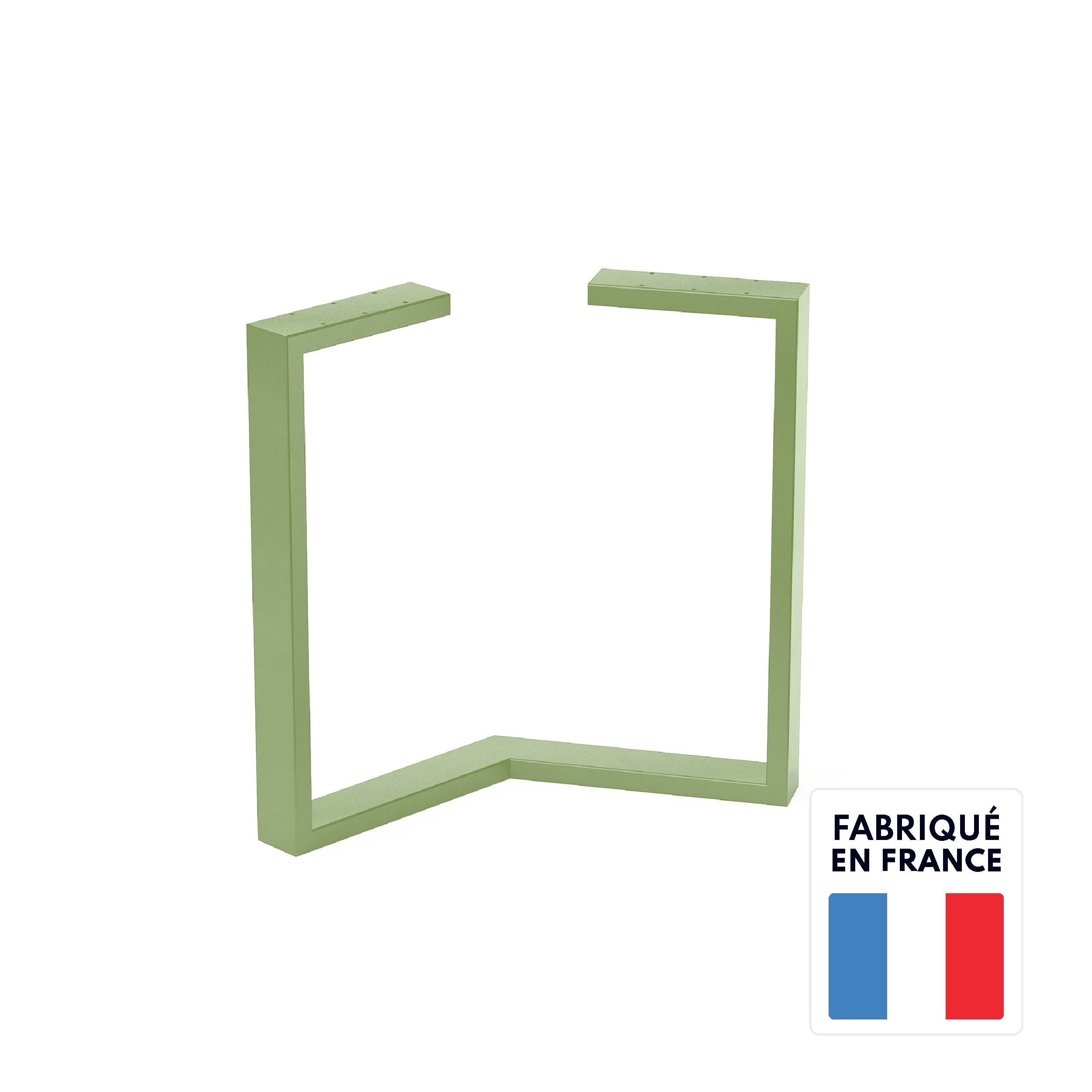 Pied M 71 cm – Vert Pastel mat - RAL 6021 | Leroy Merlin