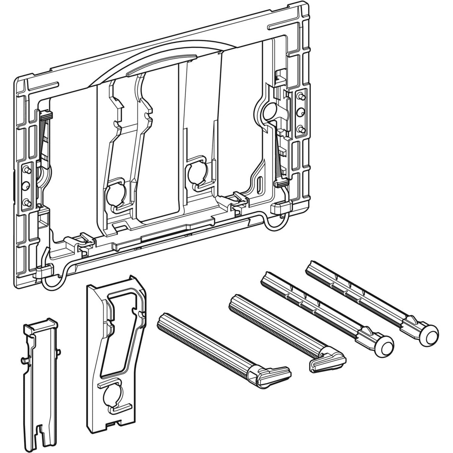 Geberit – Set di conversione per tasti Geberit danceline, 241.873.00.1 ...