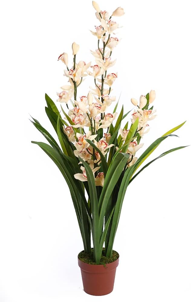 Planta Artificial de Bidium En Maceta Altura 115 cm | Leroy Merlin