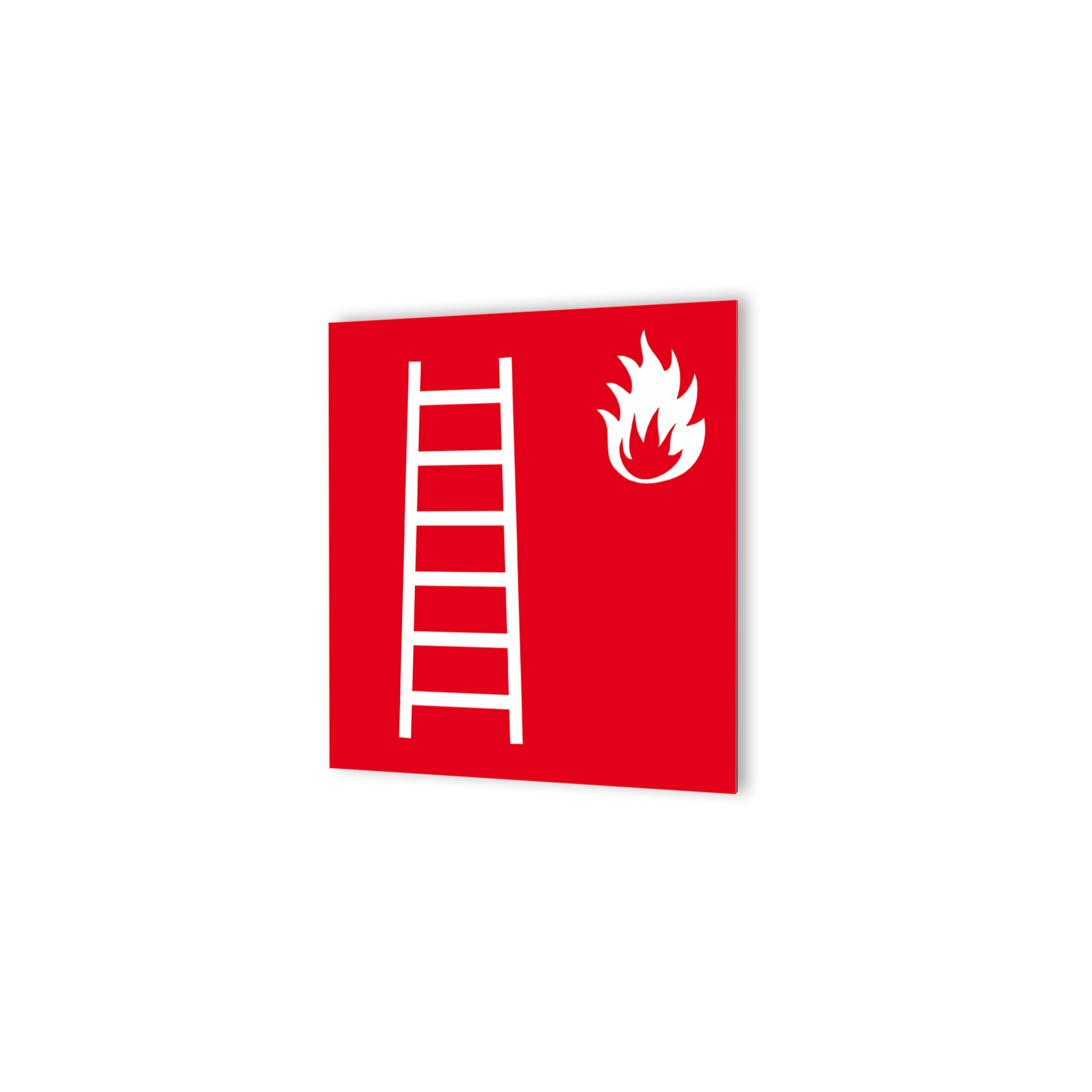 Pictogramme lutte incendie - Panneau signalétique Dibond blanc ...