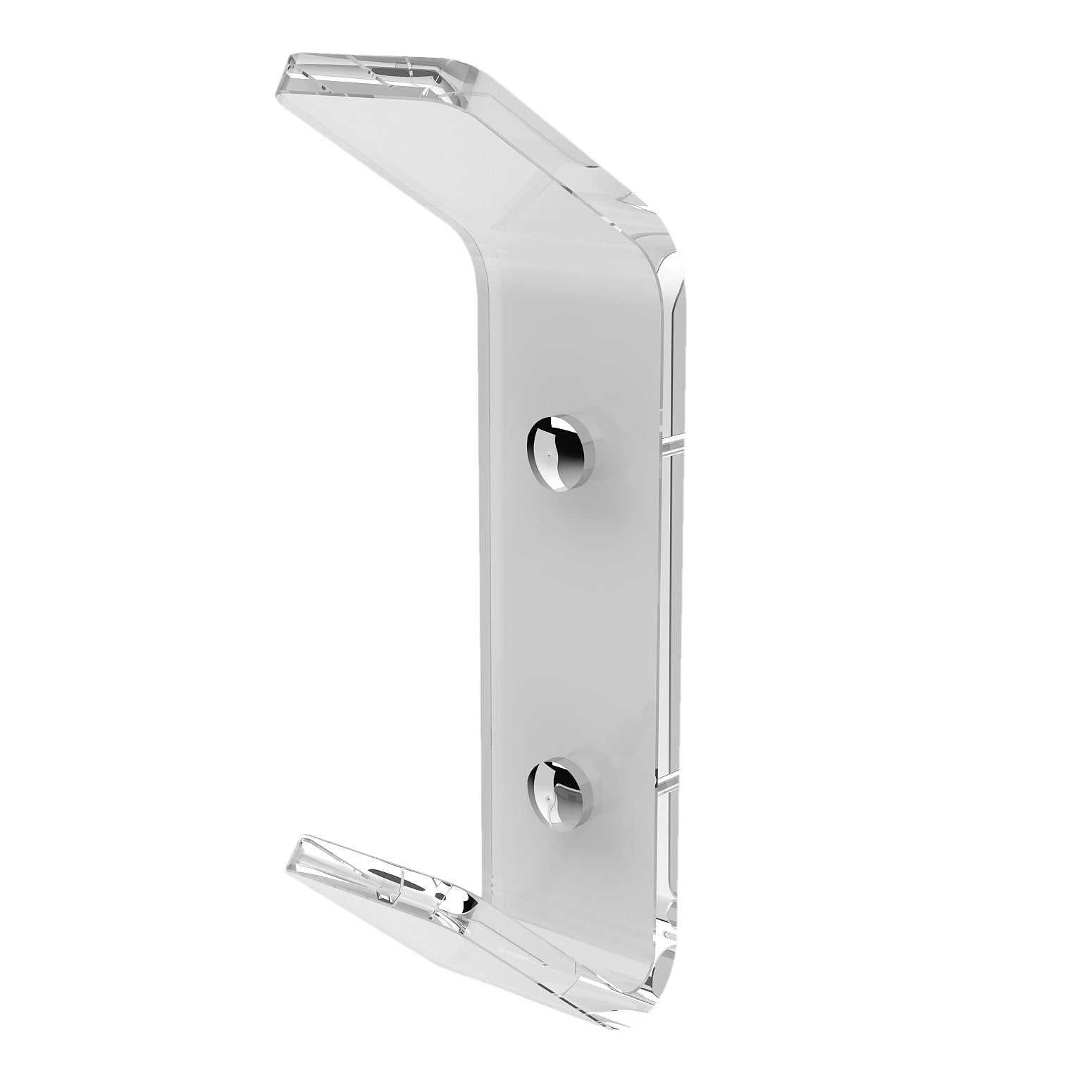 Perchero individual de pared, cristal acrílico. Diseño moderno ...