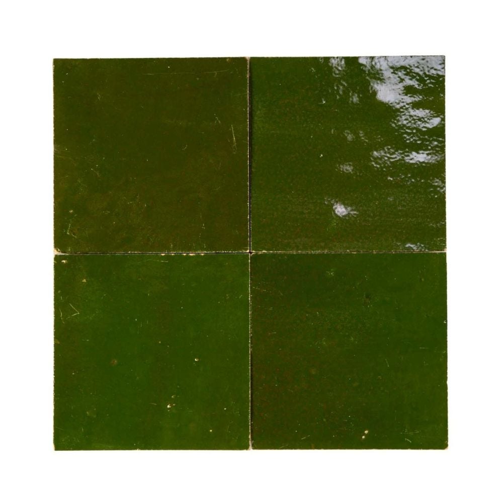 Zellige Marocain - 10x10 cm - Carrelage mur - Terre De Zellige 10x10 cm ...