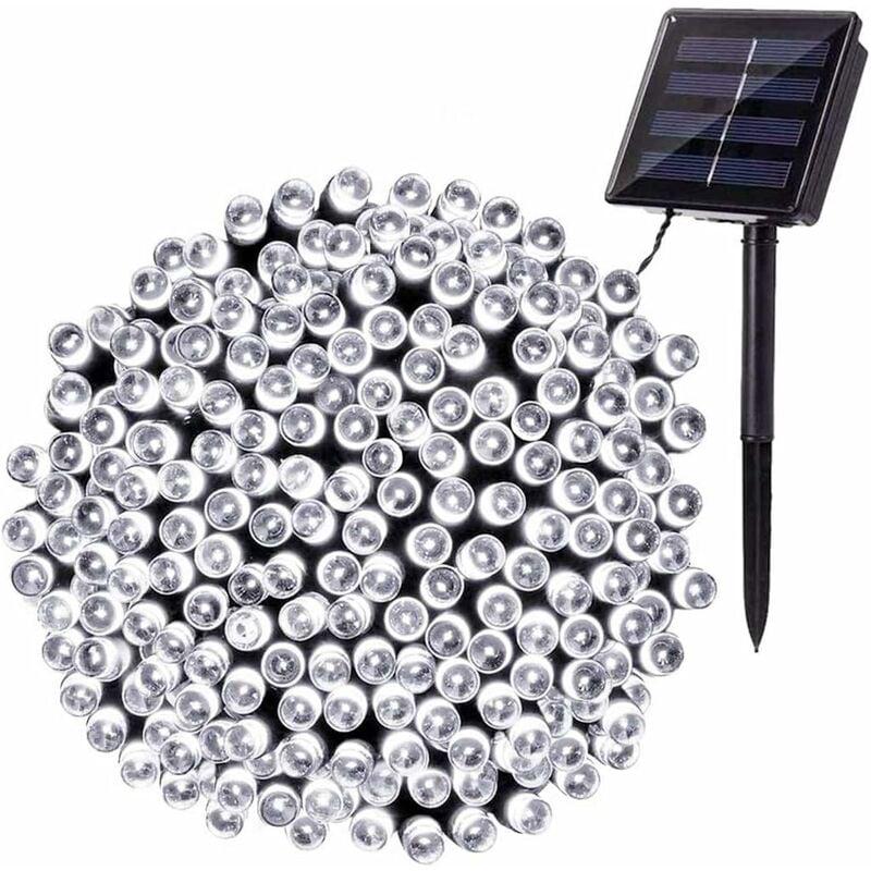 FlkwoH Guirnaldas de Luces Solares para Exteriores, BrizLabs 20M 200 LED Cadena de Luces Solares ...