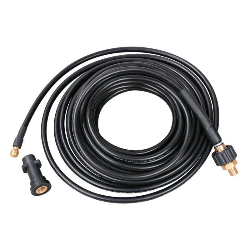 Manguera de limpiador de alta presión 10 m negro manguera flexible ...