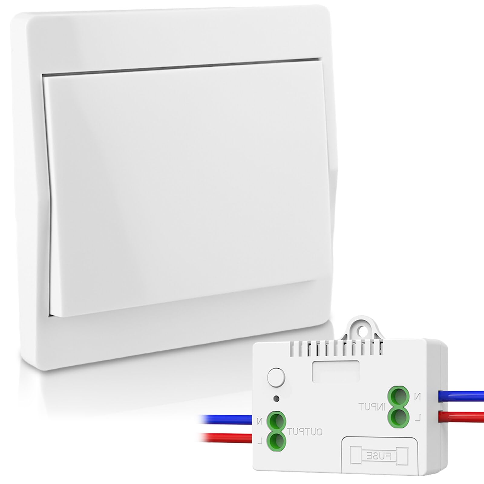 Interrupteur sans fil 90~250V, interrupteur mural sans fil, pas besoin ...