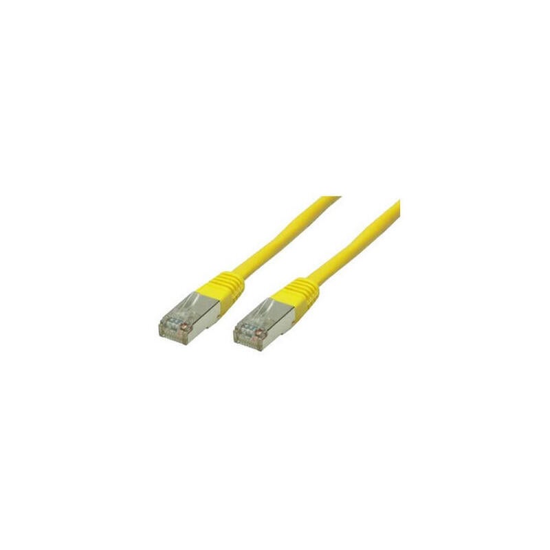 C ble r seau S-conn 2m rj45 jaune cat6 s/ftp (s-stp) | Leroy Merlin