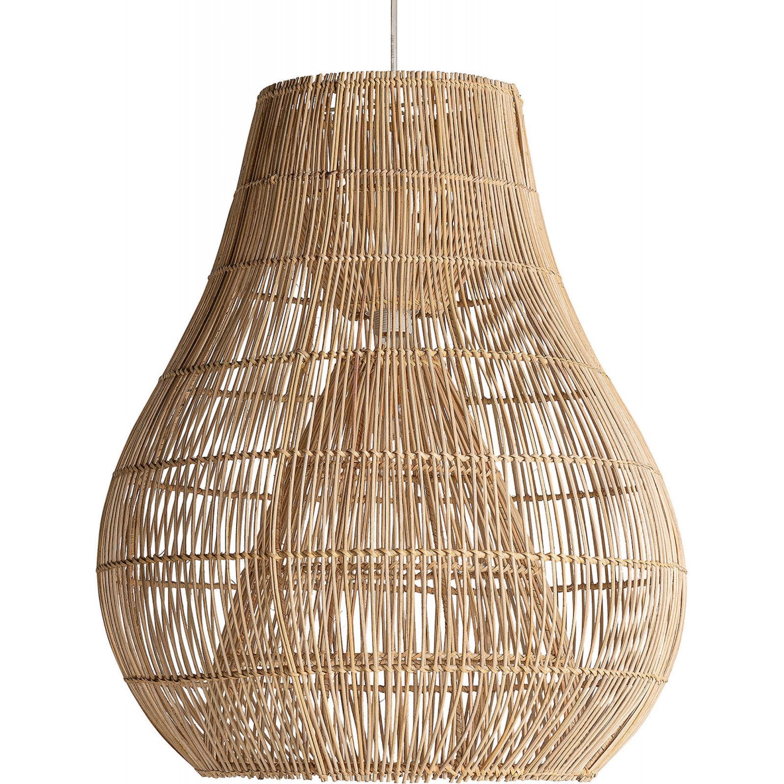 Lampe suspendue tisno 60 x 60 x 75 cm Naturel | Leroy Merlin