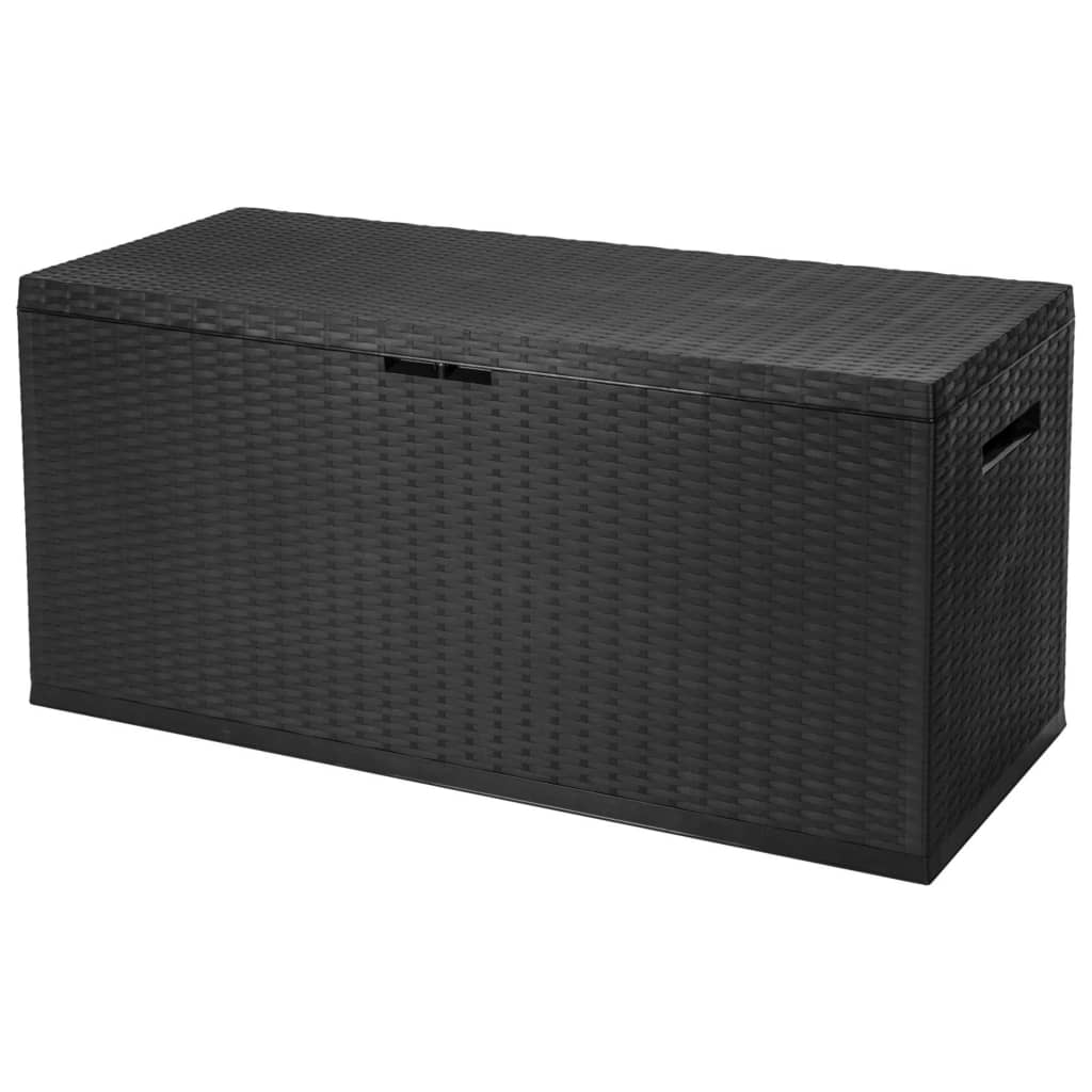 ProGarden Caja de almacenaje para jardín gris oscuro 312 L | Leroy Merlin
