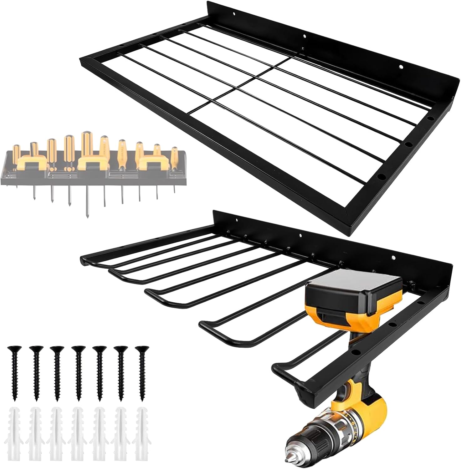 Soporte Mural para Herramientas Eléctricas – Organizador de Garaje ...