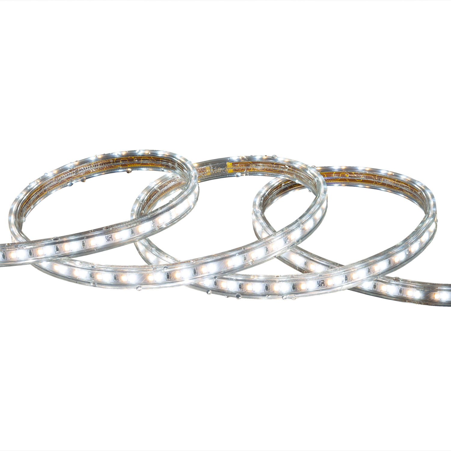 Ruban LED CCT 220V 120 LED/m 10W/m 900lm/m Largeur 14mm Coupe 100cm ...